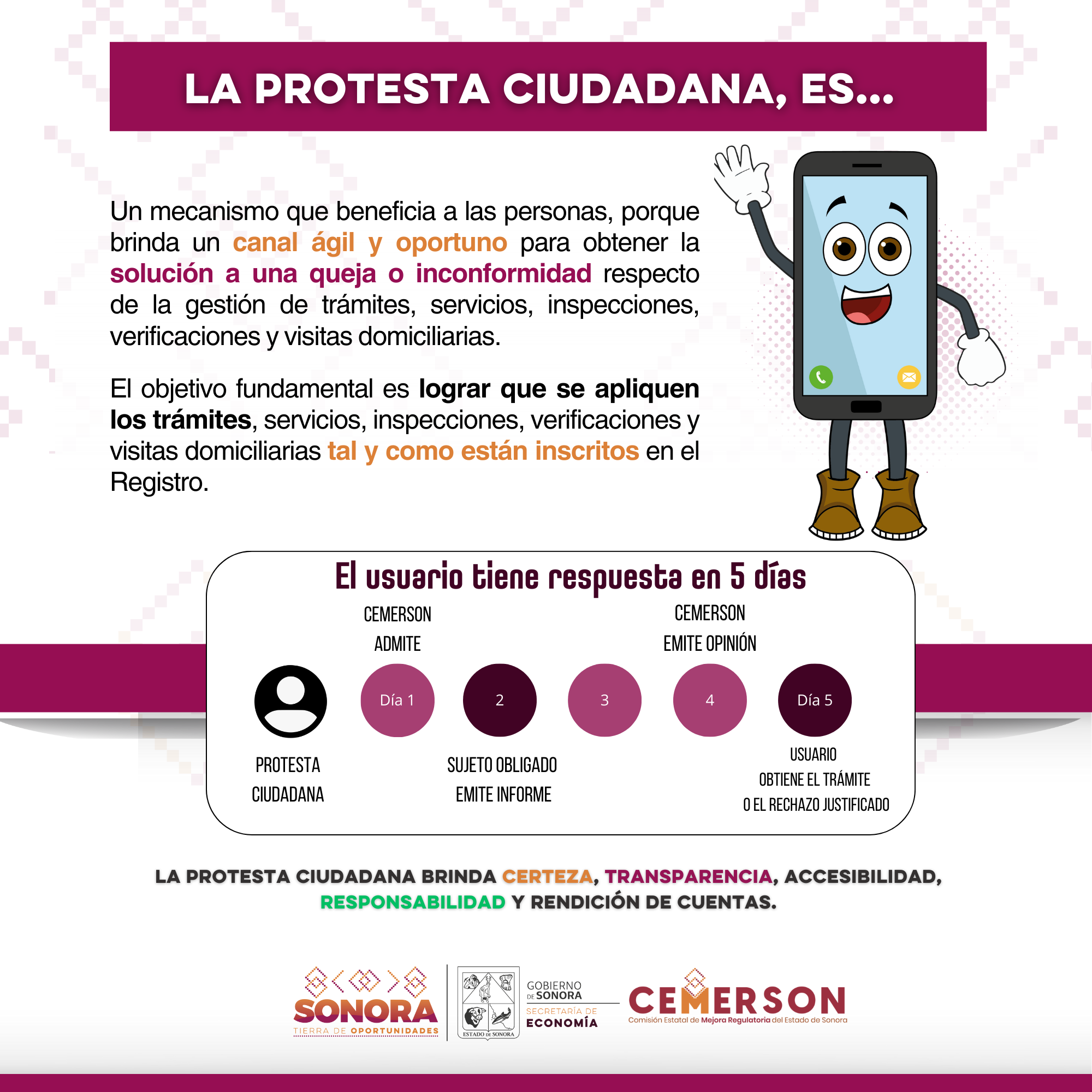 Comisión Estatal de Mejora Regulatoria del Estado de Sonora - Protesta ...